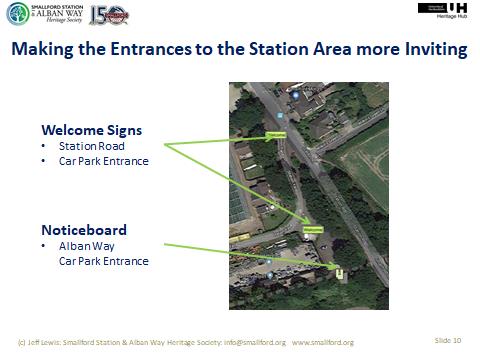 Improving the Environment around Smallford Station | Smallford
